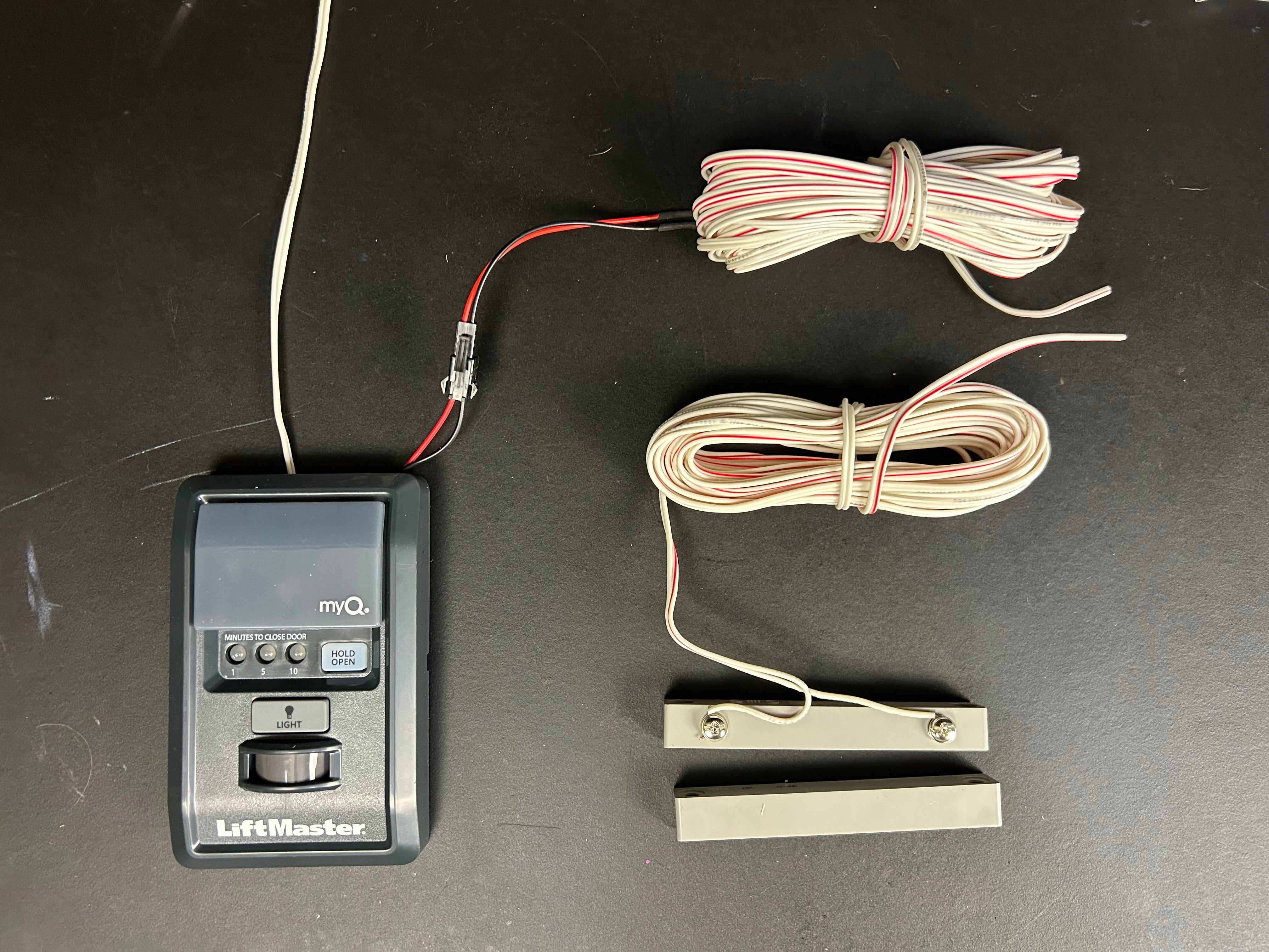 Modified LiftMaster buttons for dry contact – Domotinc-customs